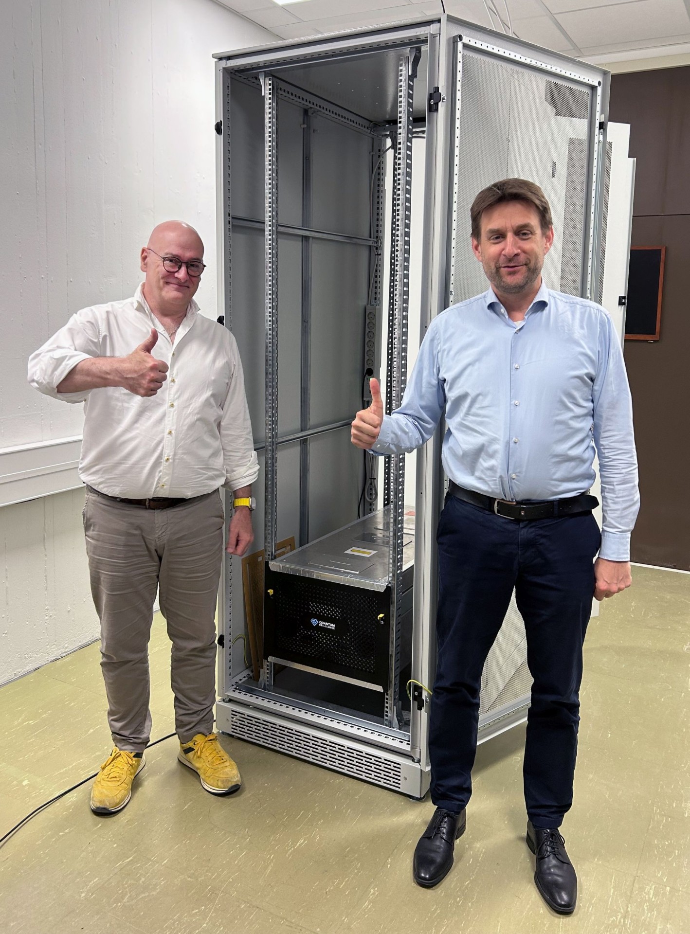 Up and running—first room-temperature quantum accelerator of its kind in Europe - Fraunhofer IAF